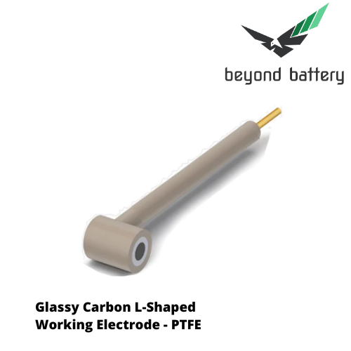 Glassy Carbon L-Shaped Working Electrode - PTFE – Beyond Battery