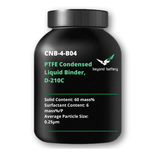 PTFE Condensed Liquid Binder, D-210C, 100g | Beyond Battery